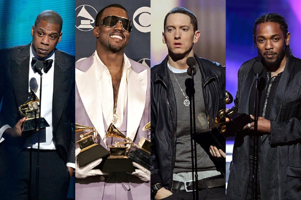 Top Rappers with the Most Grammy Awards - Aswehiphop